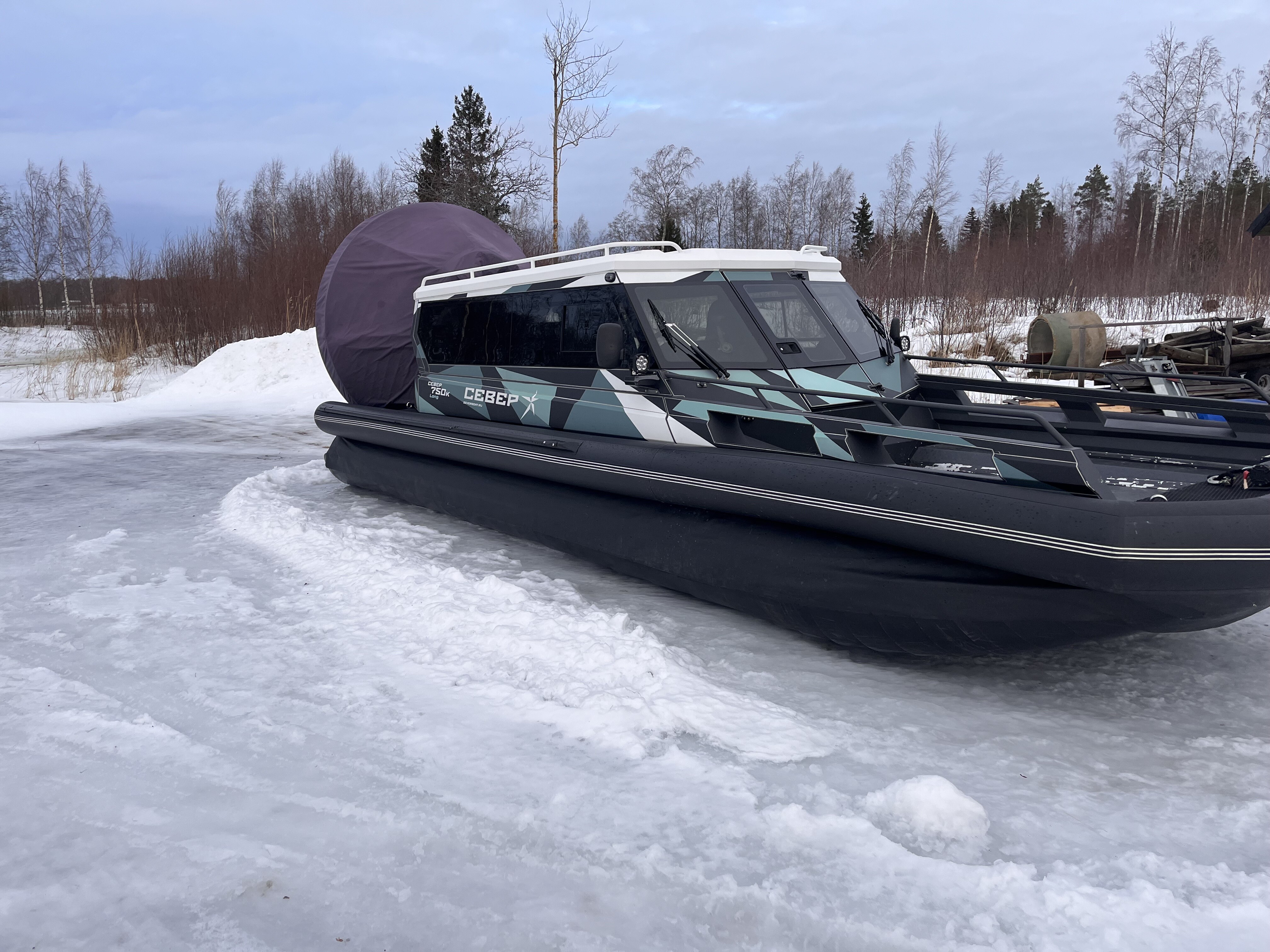 Travel Over Hard Ground with the Jetcraft Sever 750K Airboat – Skippern ...